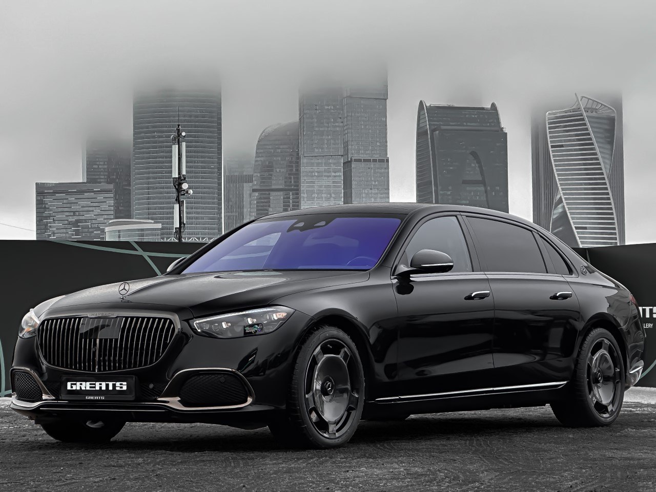 Купить Mercedes-Benz S580 Maybach Night Edition 4.0 (503 л.с.) Черный ...